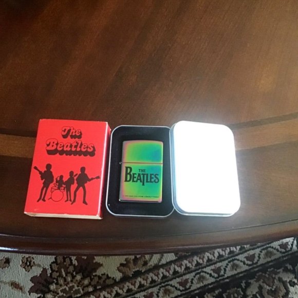 Zippo | Accessories | Rare Beatles Spectrum Logo Zippo Lighter | Poshmark
